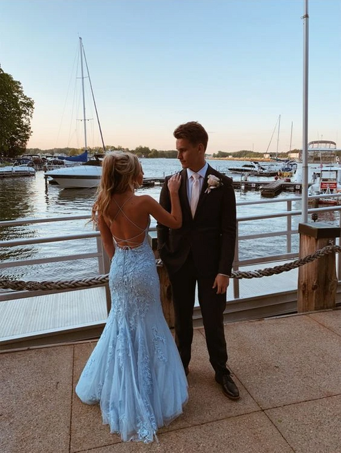 Lace Prom Dresses,Mermaid Long Prom Dresses, Pretty Prom Dresses cg149 ...