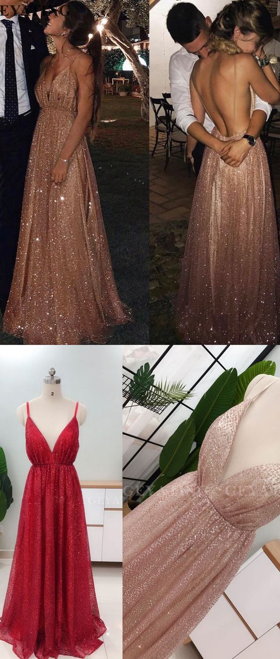 bling bling sequins long evening party dress backless prom gown cg2040 ...
